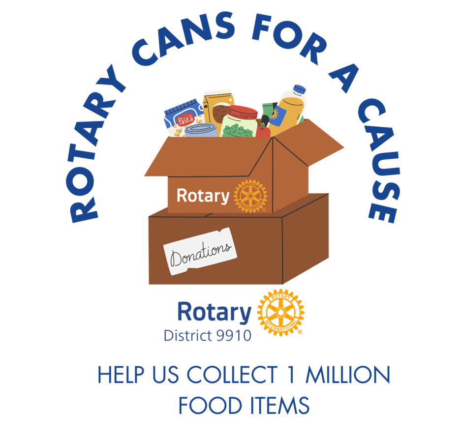 Rotary Cans For A Cause | Rotary District 9999