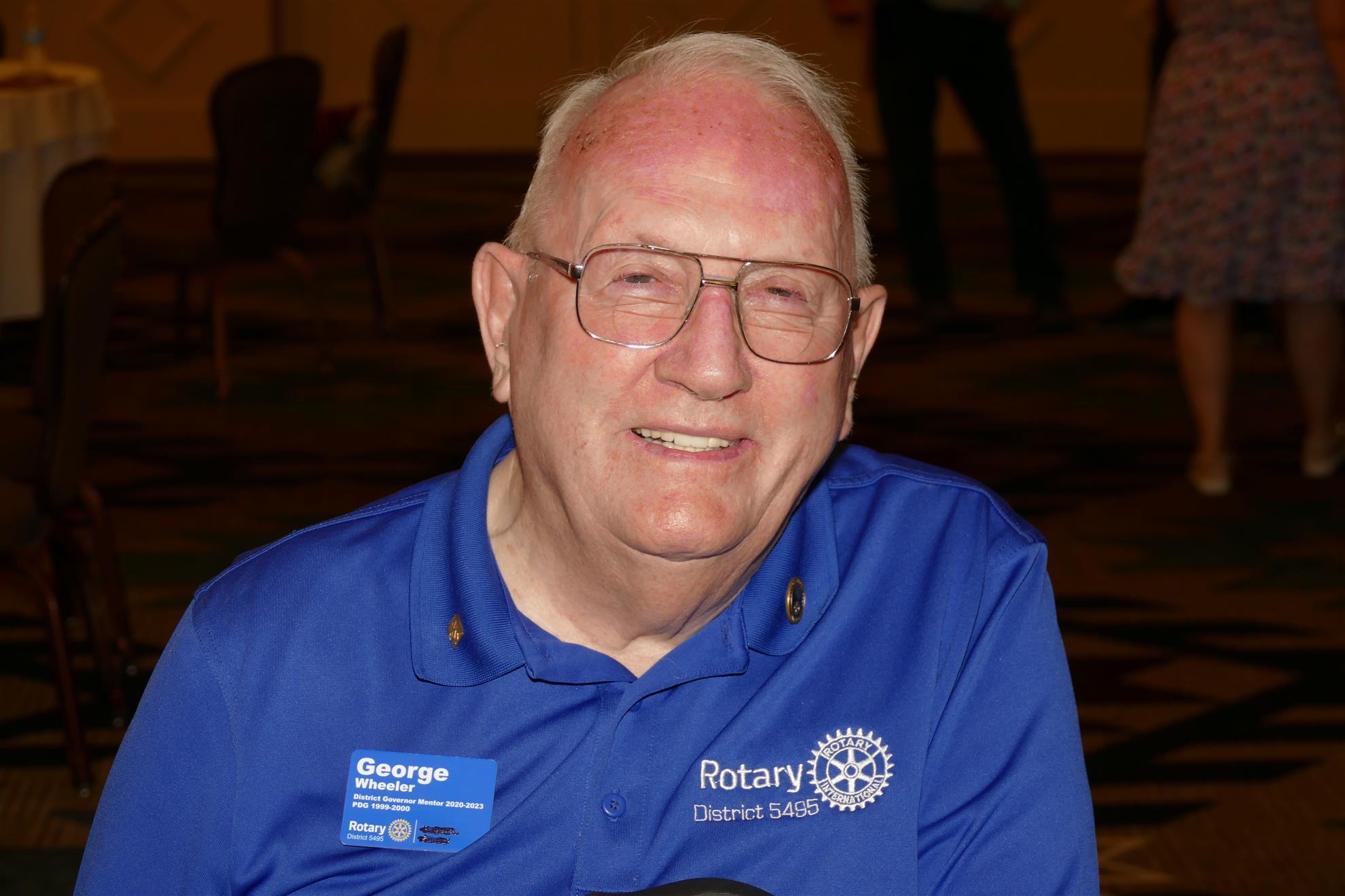 Memorial for Past District Governor George Wheeler | District 5495