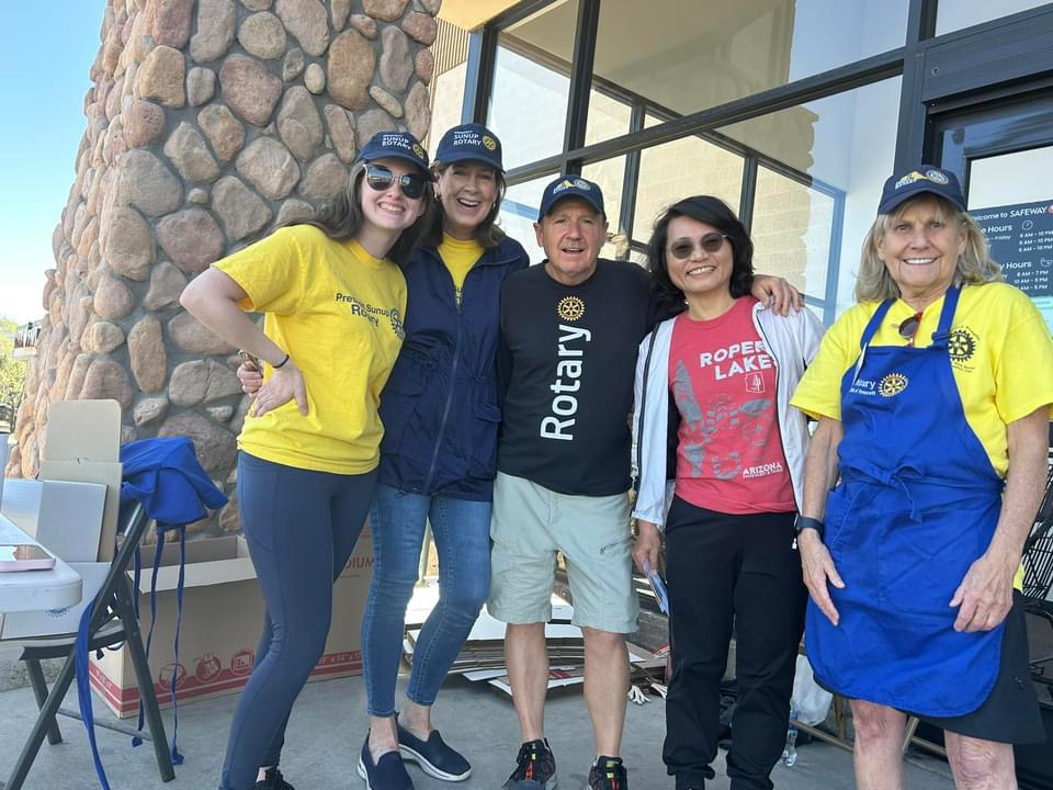 Prescott Rotary clubs unite to sponsor community food drive | District 5495
