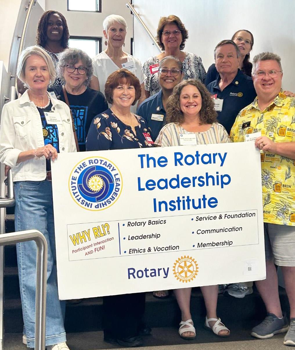 Three graduate from Rotary Leadership Institute May 31 | District 5495