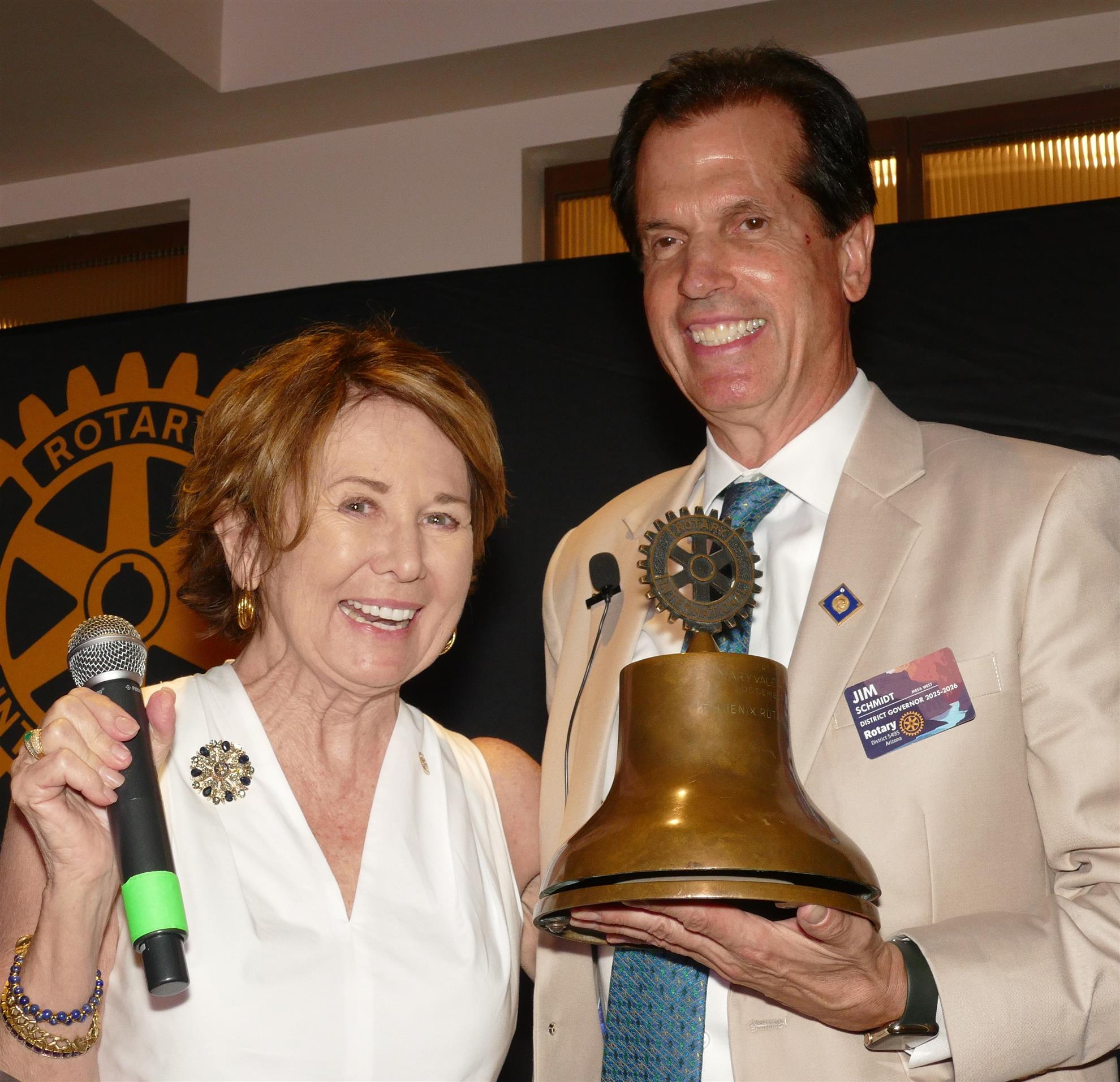 DG Jim Schmidt Installation 2025 | District 5495