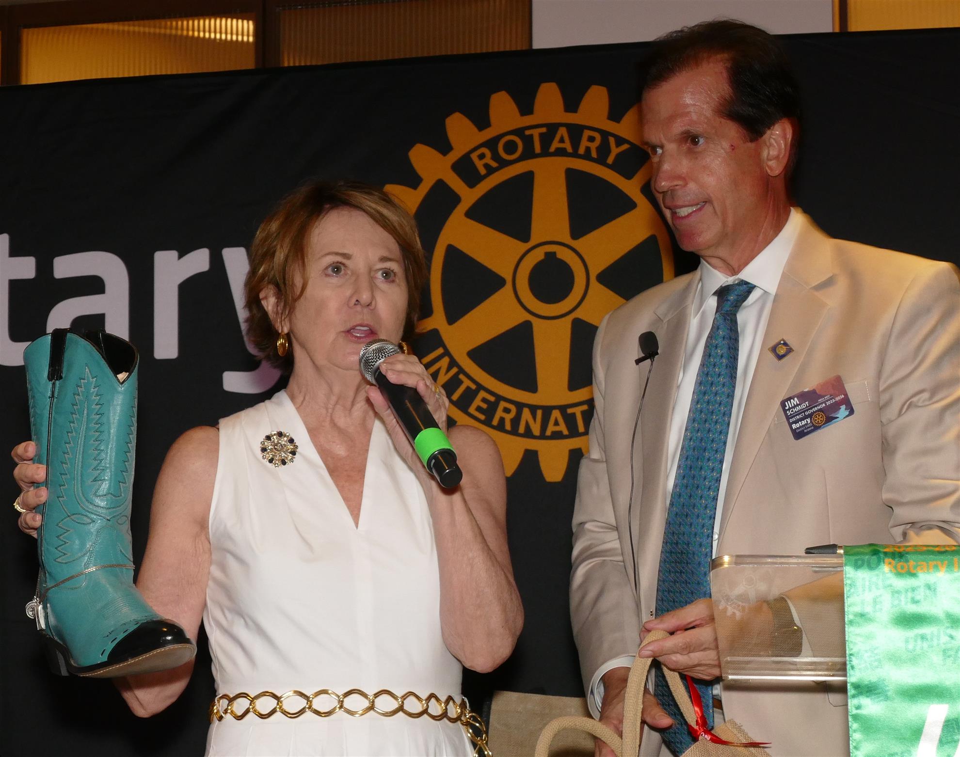 DG Jim Schmidt Installation 2025 | District 5495