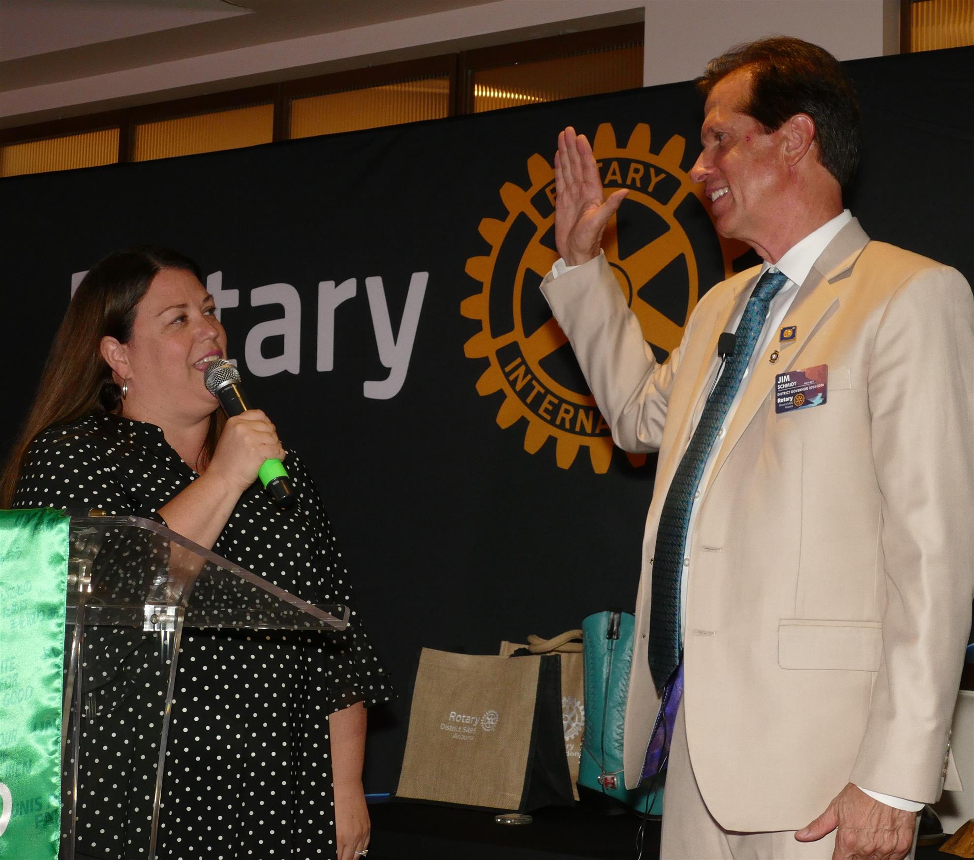 DG Jim Schmidt Installation 2025 | District 5495