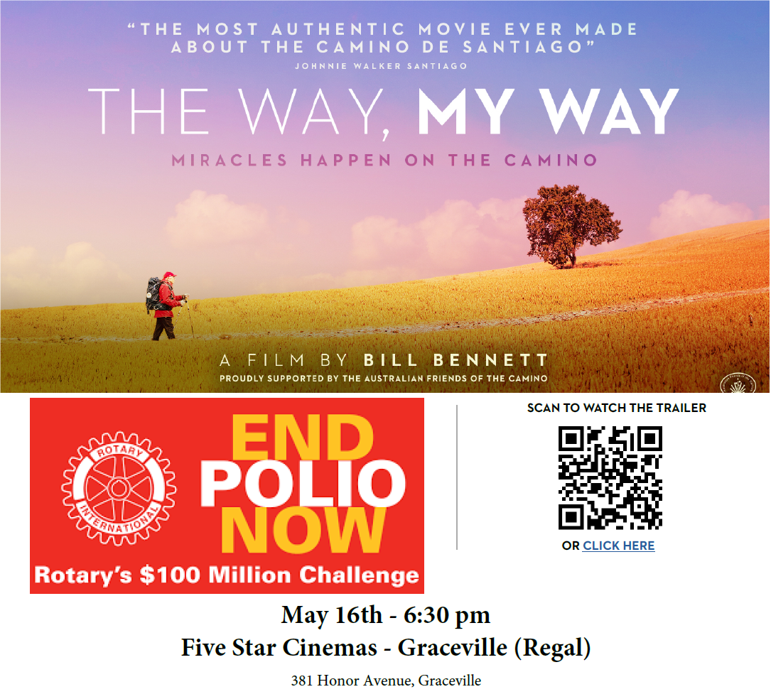 Movie Night - The Way, My Way 16th May (Brisbane Centenary) | District 9620