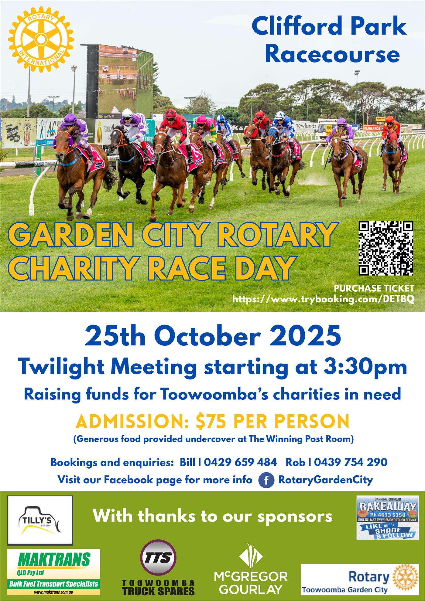 Garden City Rotary Charity Race Day 25 Oct 25 | District 9620