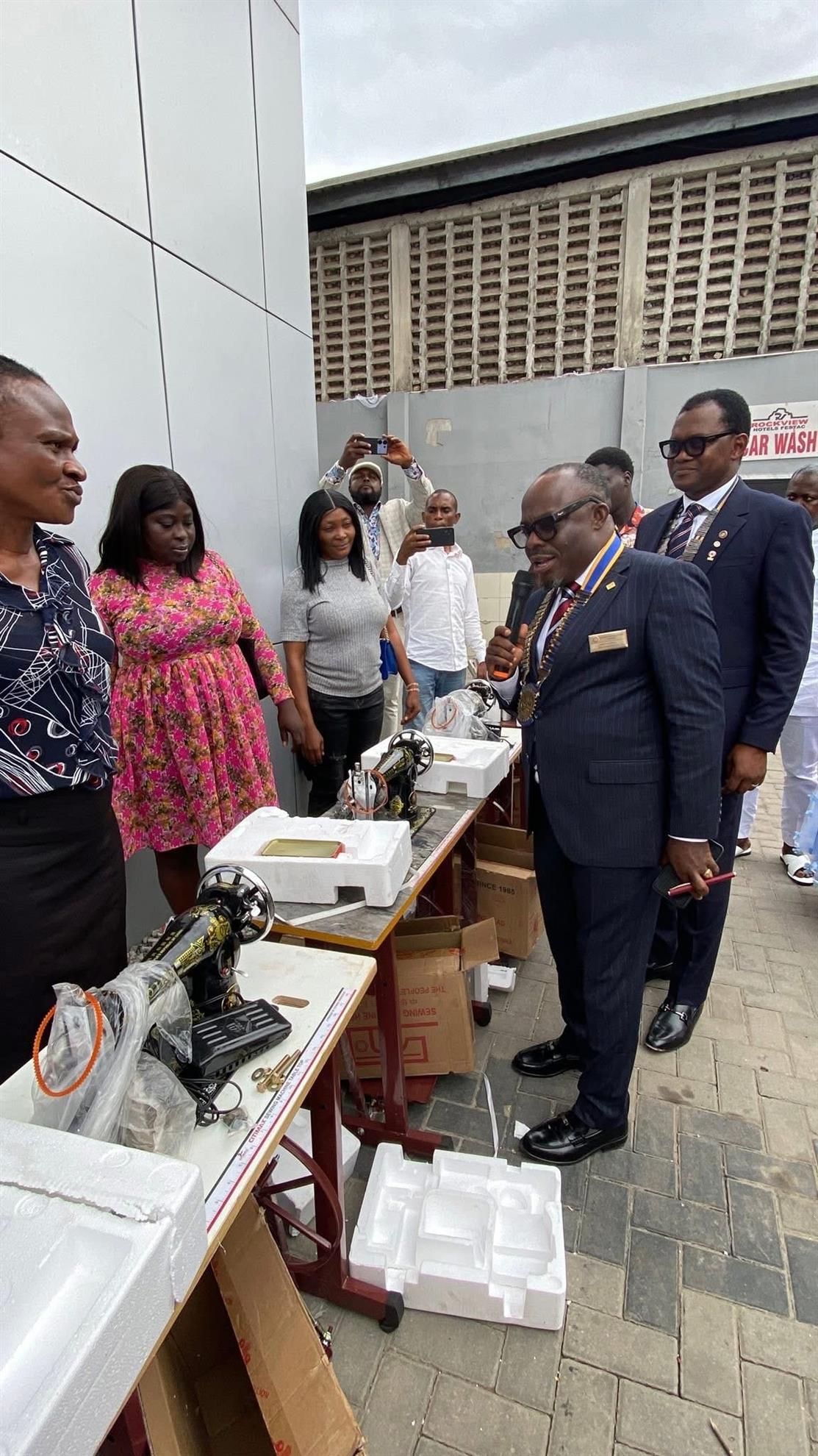 DG Akinyele Visits Rotary Club of Festac Town as Club Executes Multiple ...