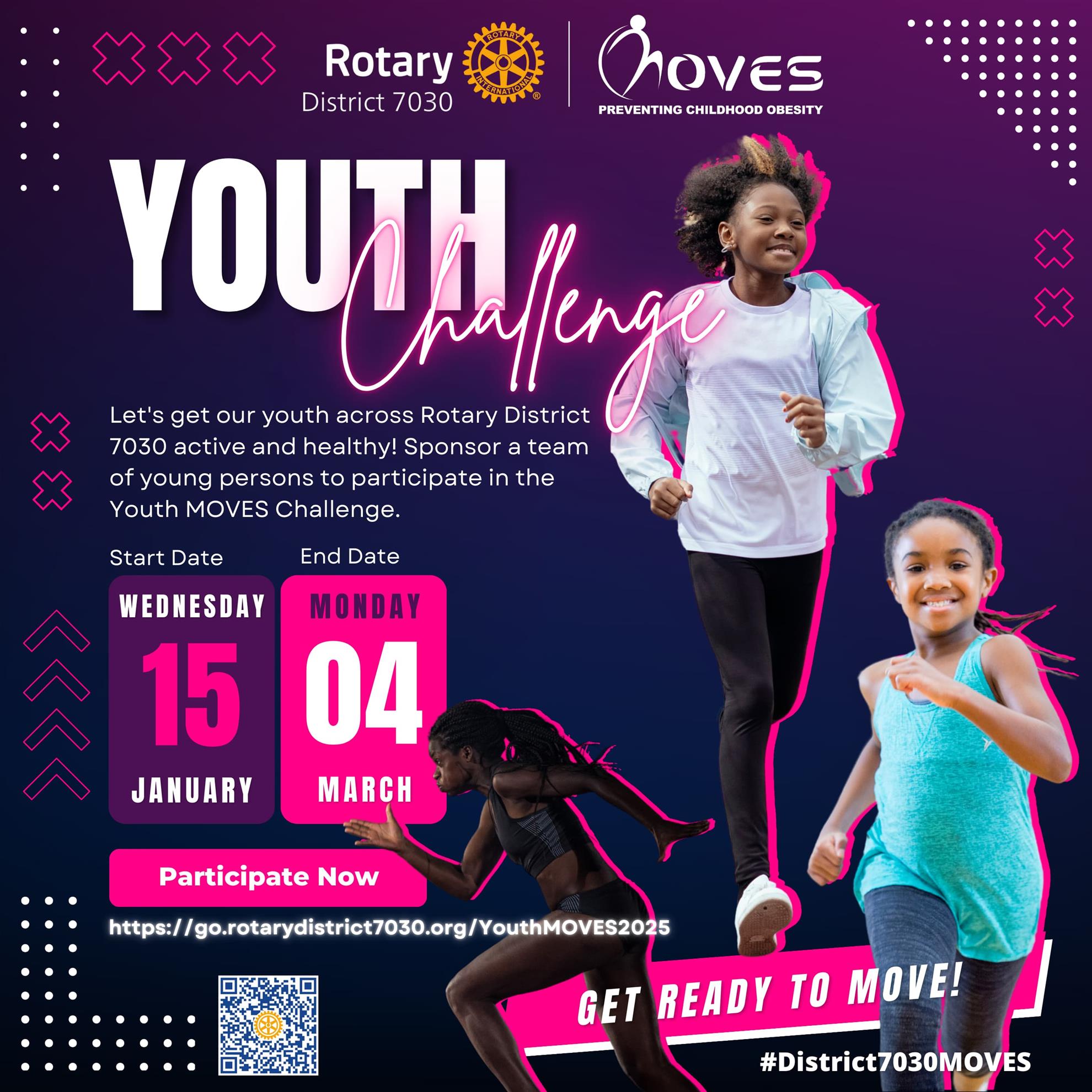 2025 Youth Moves Challenge | District 7030