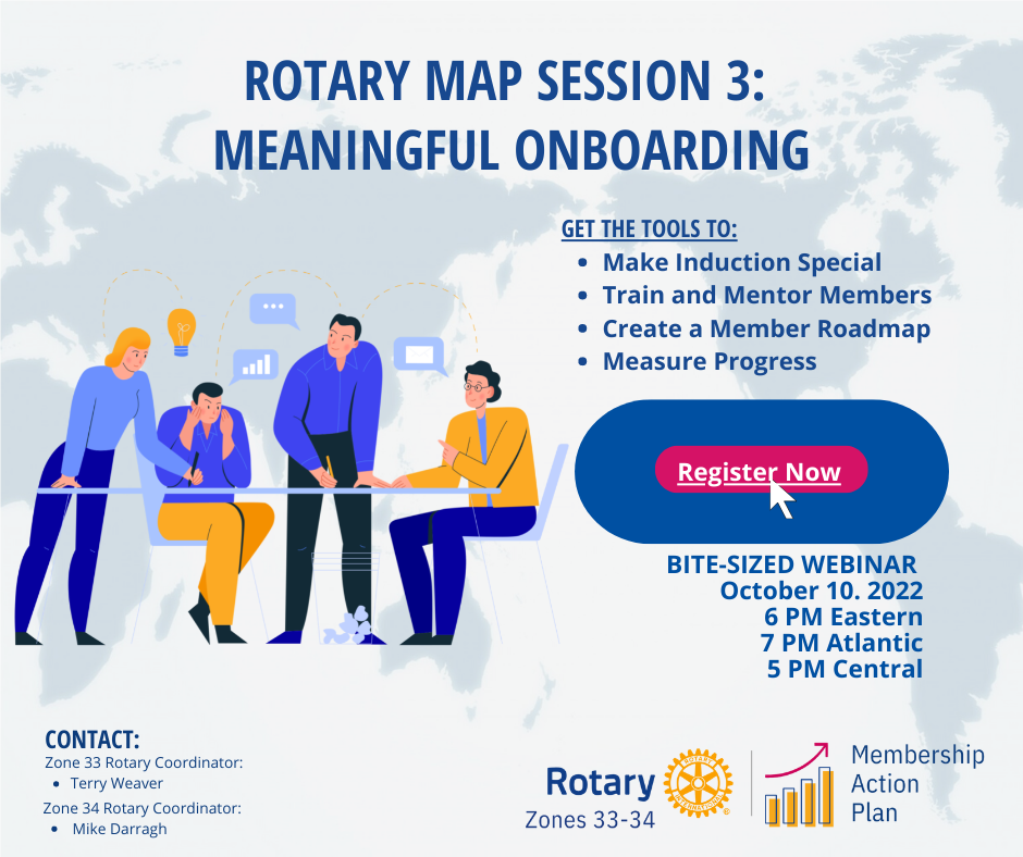 Rotary Zones 33/34: Membership Action Plan Webinar Series - Meaningful ...