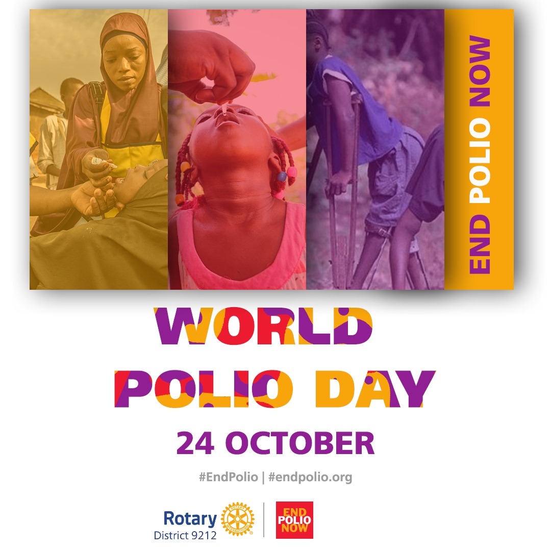 Rotary District 9212 Lines Up Several Events Ahead of World Polio Day | District 9212