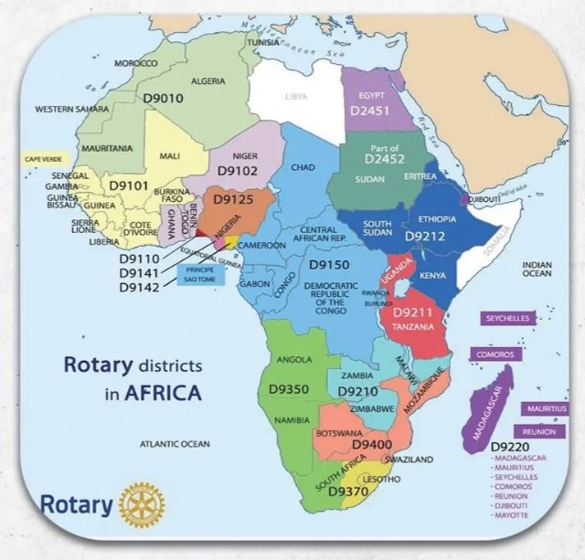 Africa Gets Second Zone In Rotary International’s Latest Rezoning ...