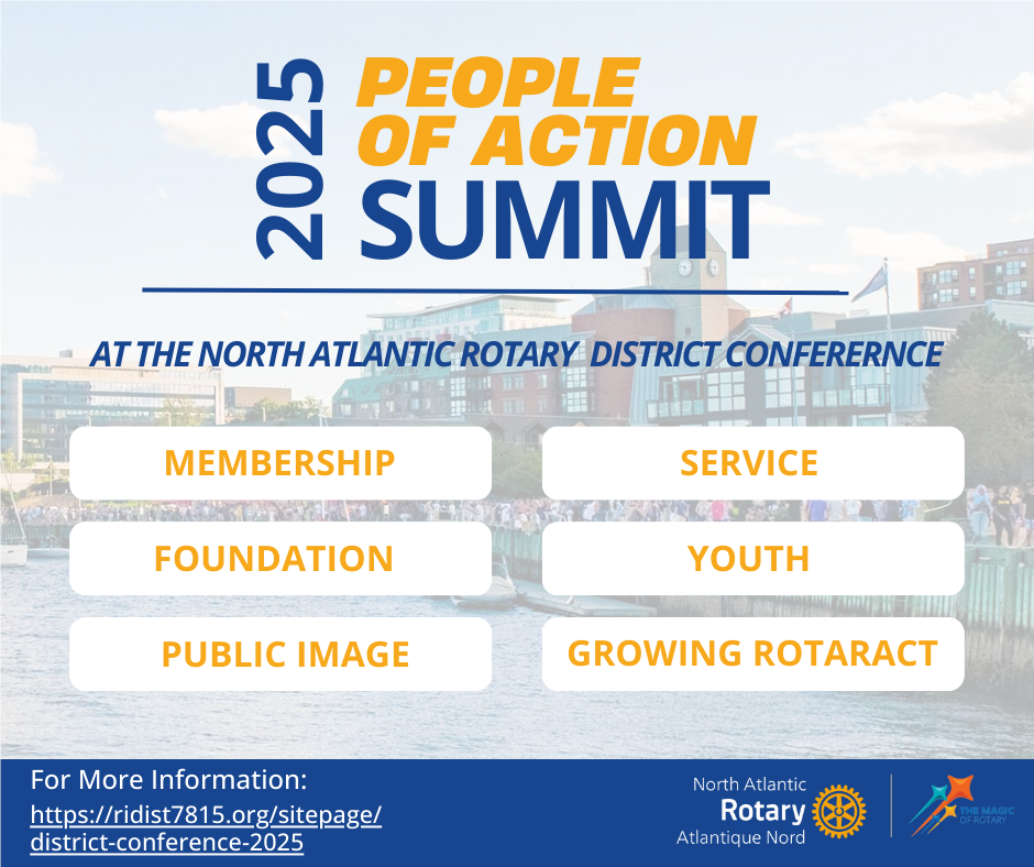 People of Action Summit | Rotary District 7815