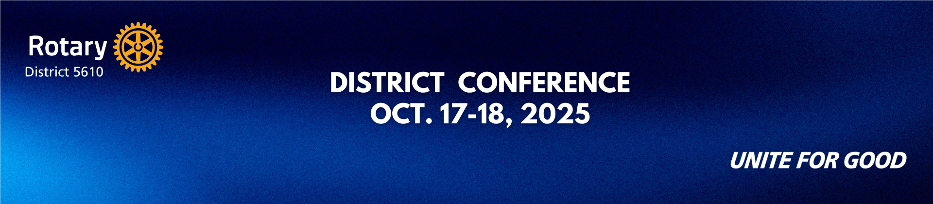 2025 District Conference | District 5610