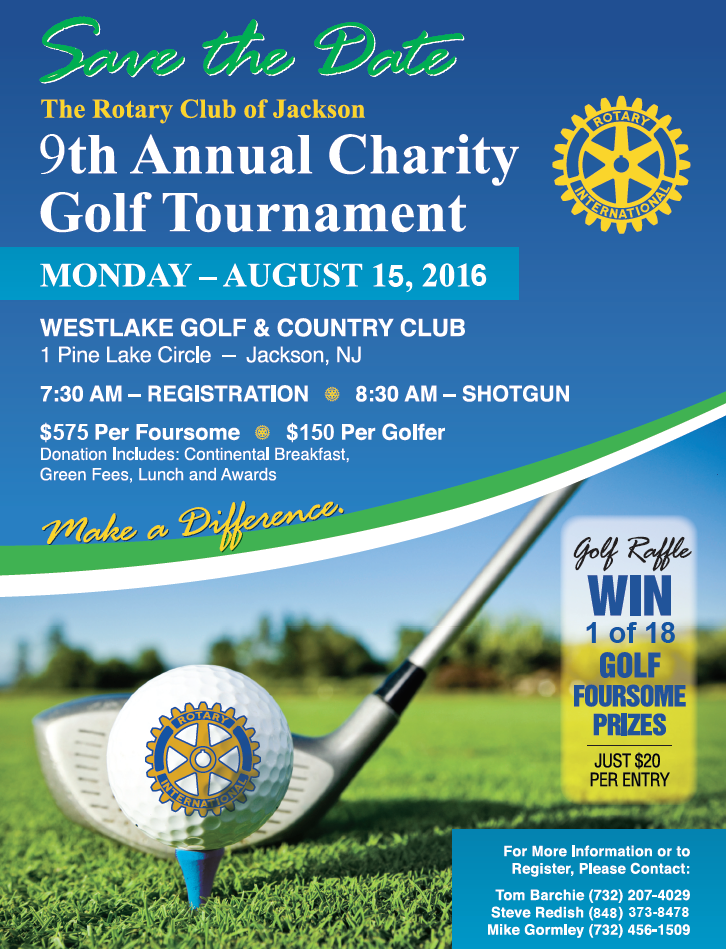 Rotary Club of Jackson - 9th Annual Golf Tournament | Rotary District 7505