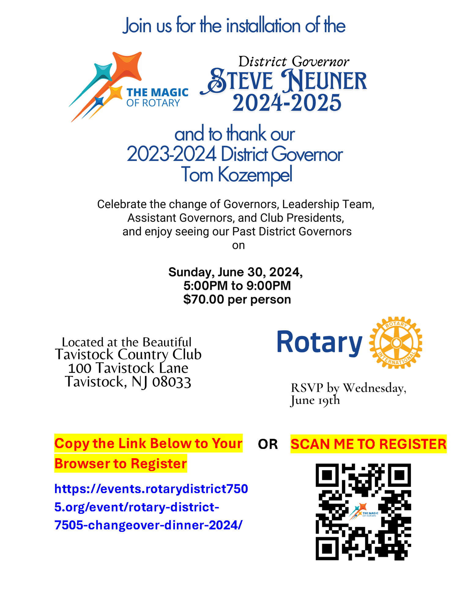 Home Page | Rotary District 7505