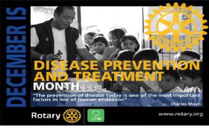 December is Disease Prevention Month | Hawai'i Rotary District 5000