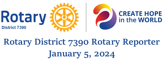 Rotary Reporter - January 5, 2024 (Jan. 05, 2024)