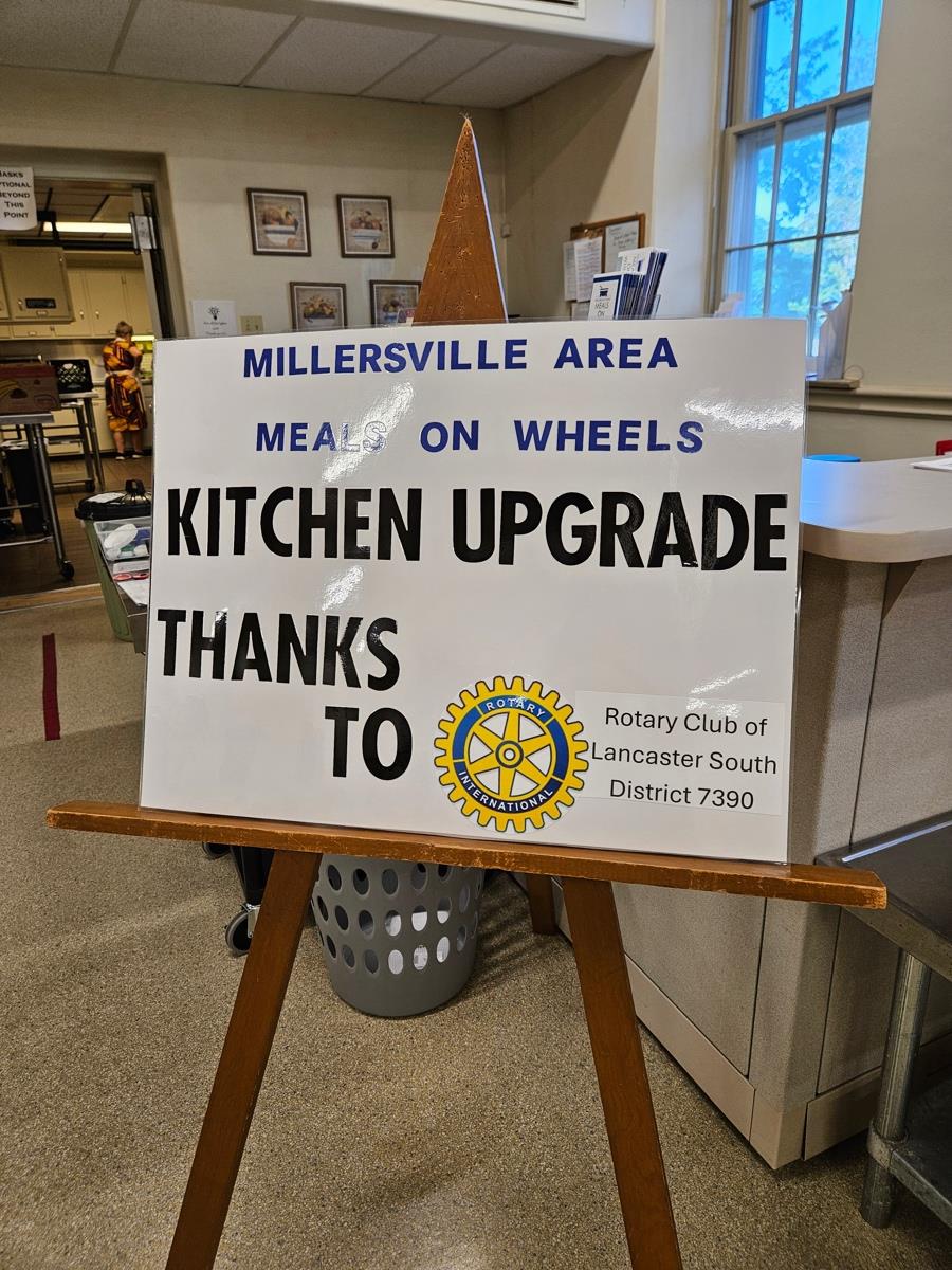 Lancaster-South Supports Meals on Wheels | District 7390