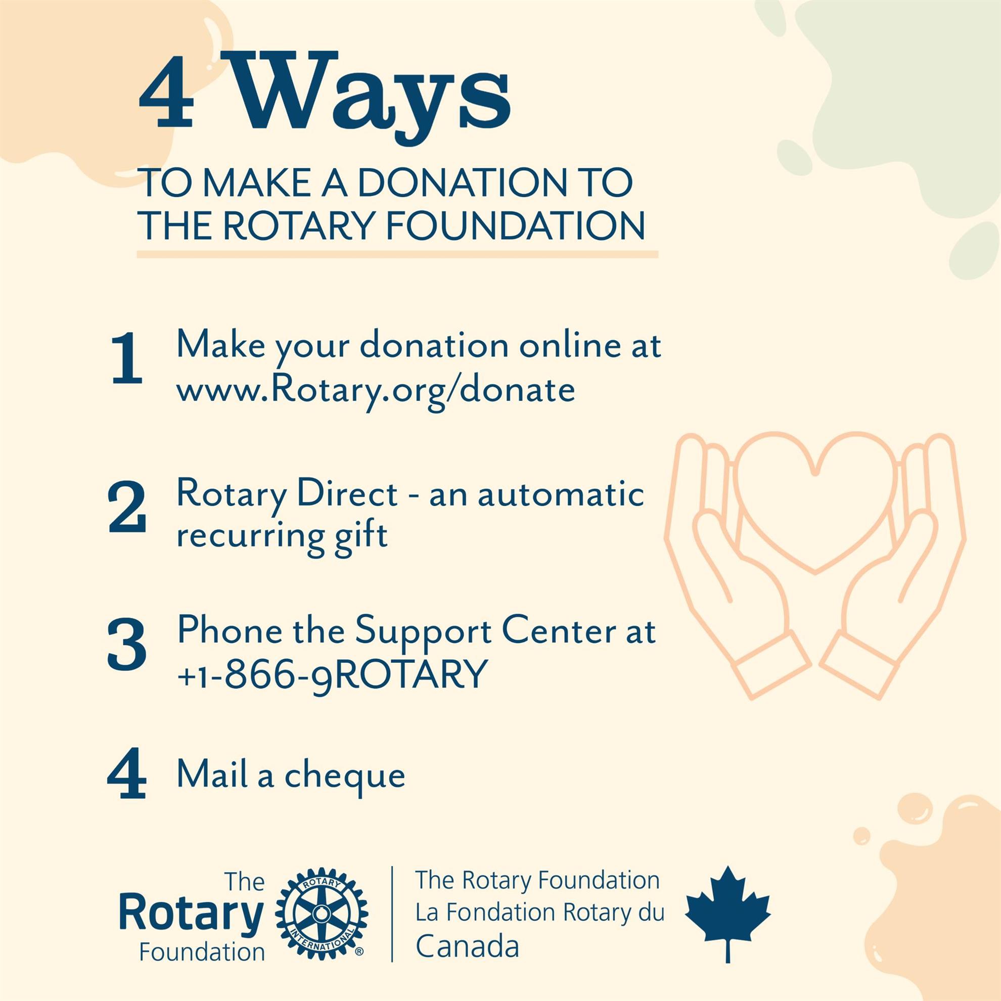 Celebrate Foundation Month - Support The Rotary Foundation! | The ...