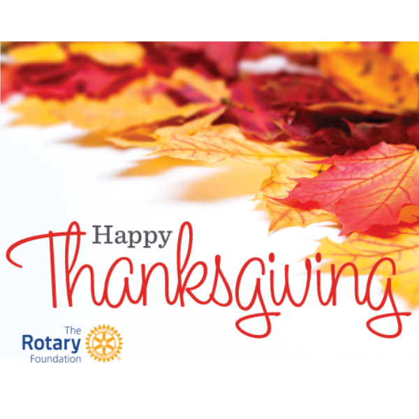 Happy Thanksgiving | The Rotary Foundation Canada