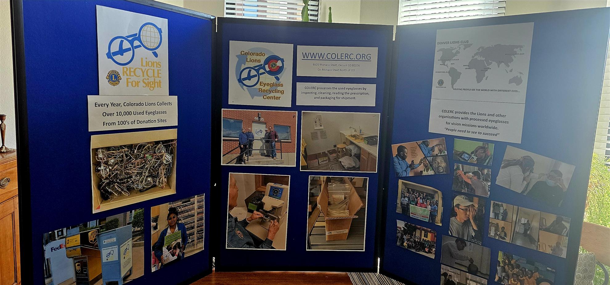 Denver Lions Display | Lions Club of Denver