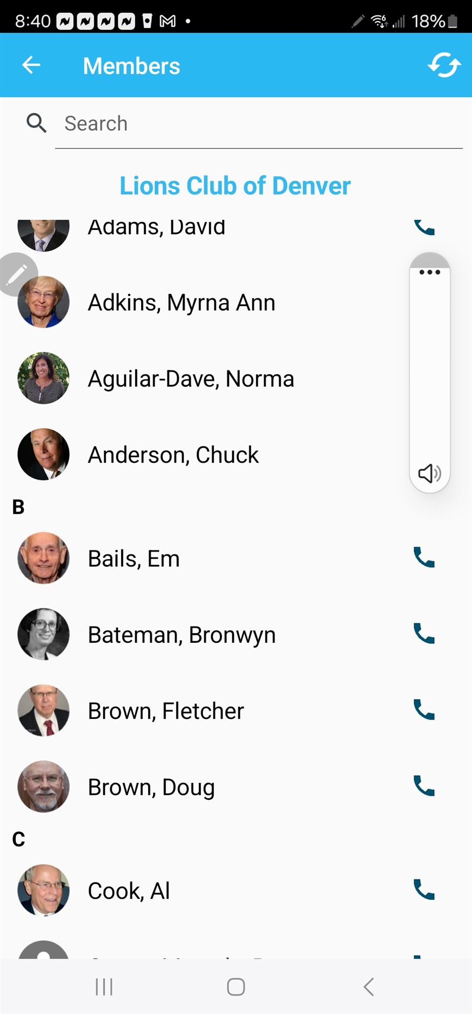 Denver Lions Cell Phone App | Lions Club of Denver