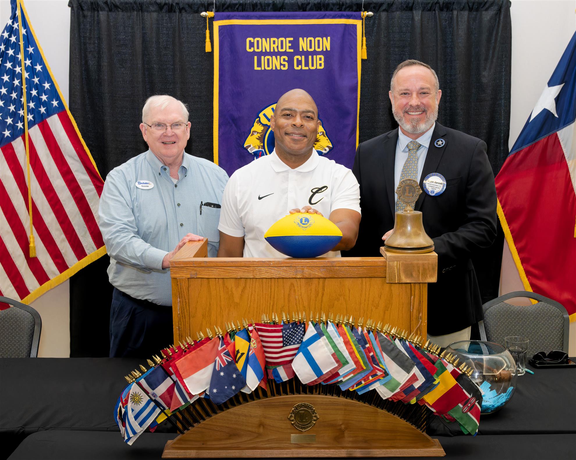 Club members prepare for back to school with football coaches, supply ...