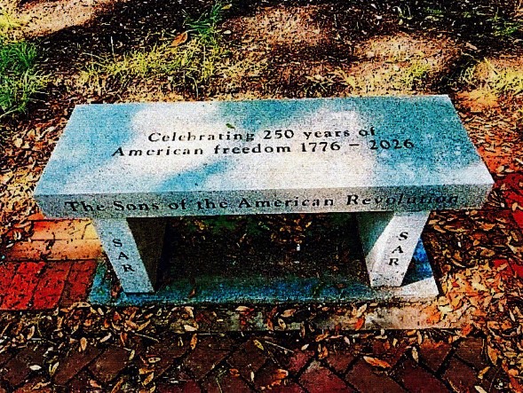 SAR 250th Memorial Bench Program | Sons of the American Revolution ...