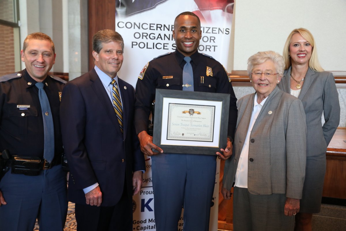 Kiwanis Club Honors State Trooper | Kiwanis Club of Montgomery