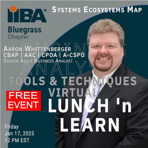 Bluegrass IIBA - Lunch ‘n Learn BA Technique – Systems Ecosystems Map ...