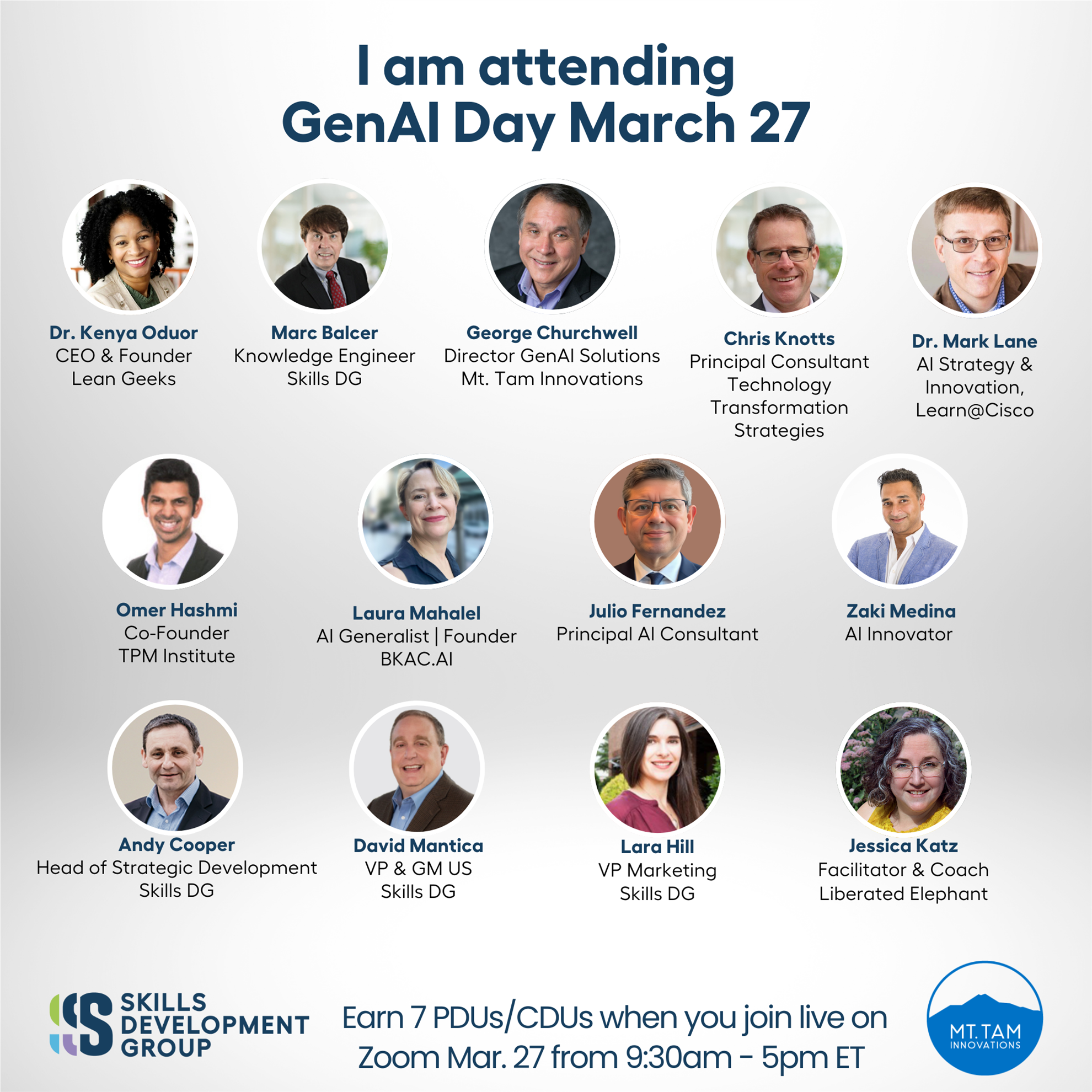 GenAI Day 5 Conference | Bluegrass