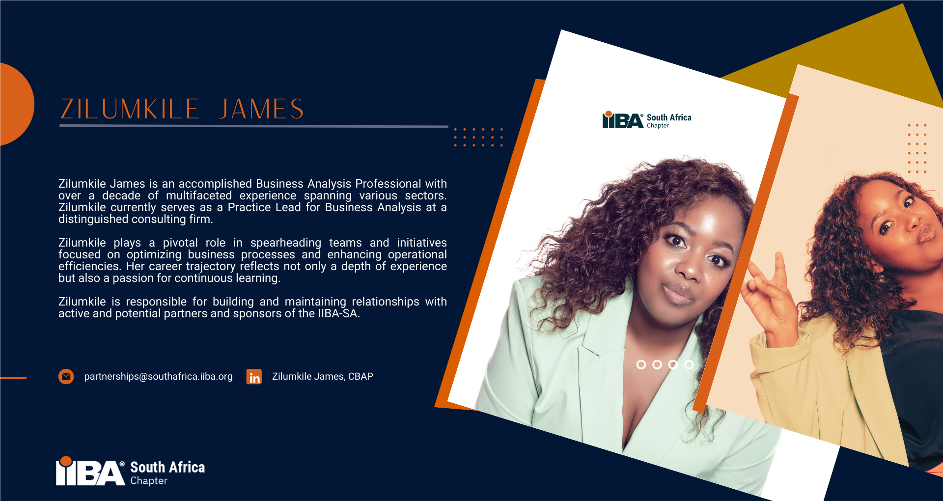 Exco | IIBA South Africa Chapter | South Africa