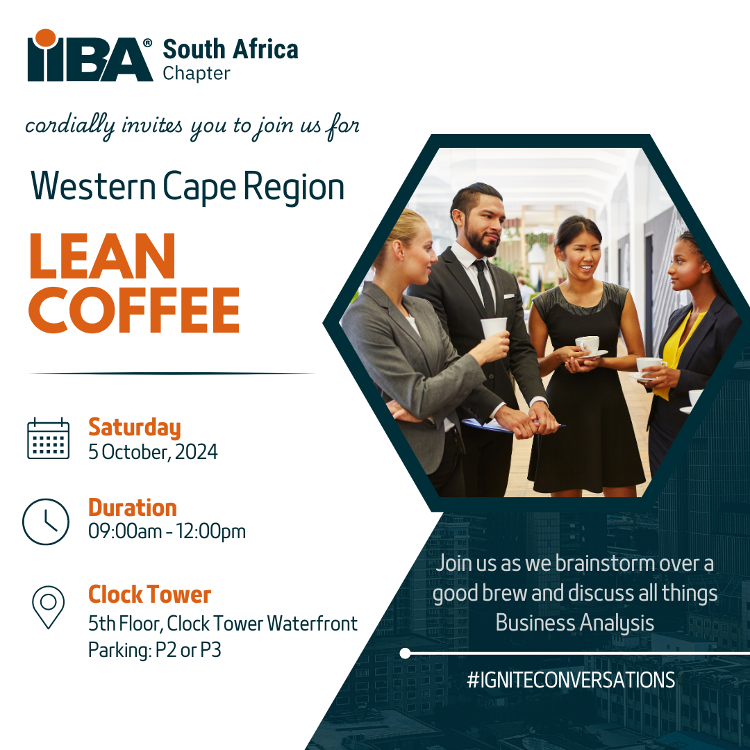 Western Cape In-Person Lean Coffee | South Africa