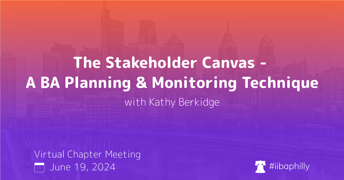 The Stakeholder Canvas - A BA Planning and Monitoring Technique ...