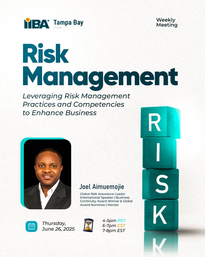 Leveraging risk management practices and competencies to enhance ...