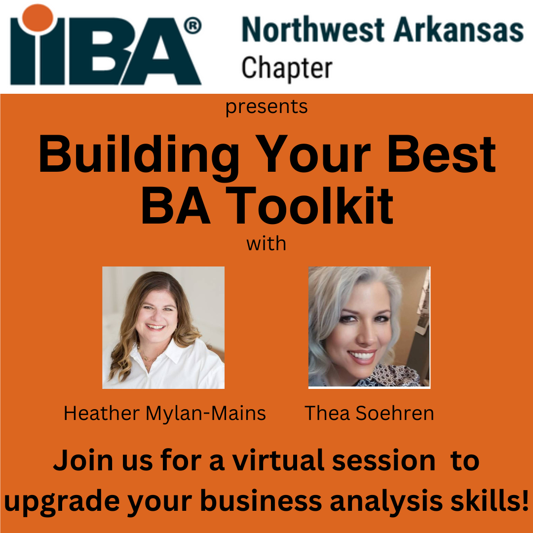 Building your Best BA Toolkit with Heather Mylan-Mains and Thea Soehren ...