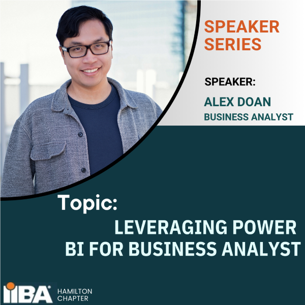 IIBA Hamilton Speaker Series - Leveraging Power BI for Business ...